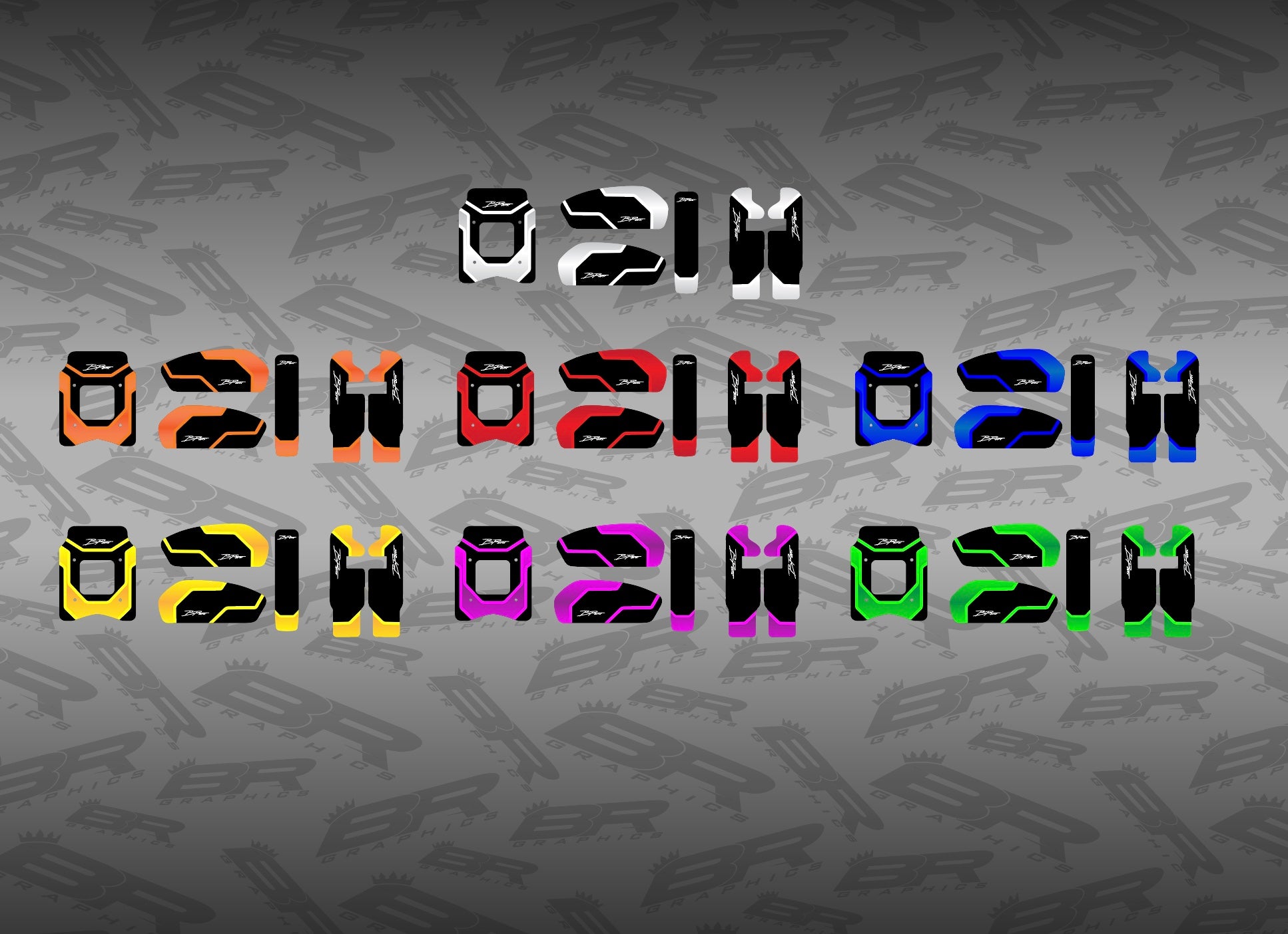 Super73 RX Decal Kit – BR Graphics